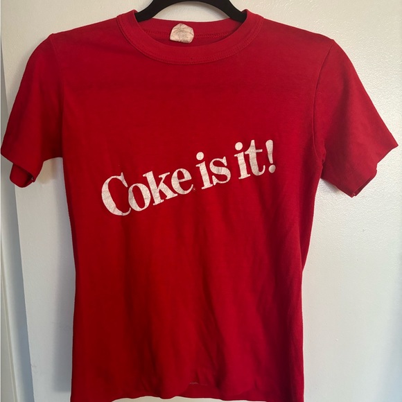 Tops | Vintage Coca Cola Tshirt Coke Is It | Poshmark
